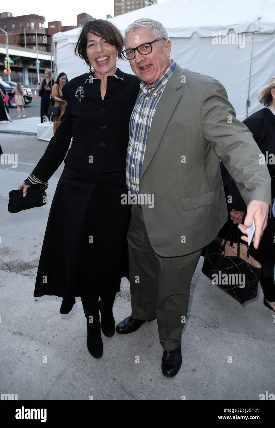 New York, NY, USA. 2nd May, 2017. Lisa Rosen, Walter Robinson at ...