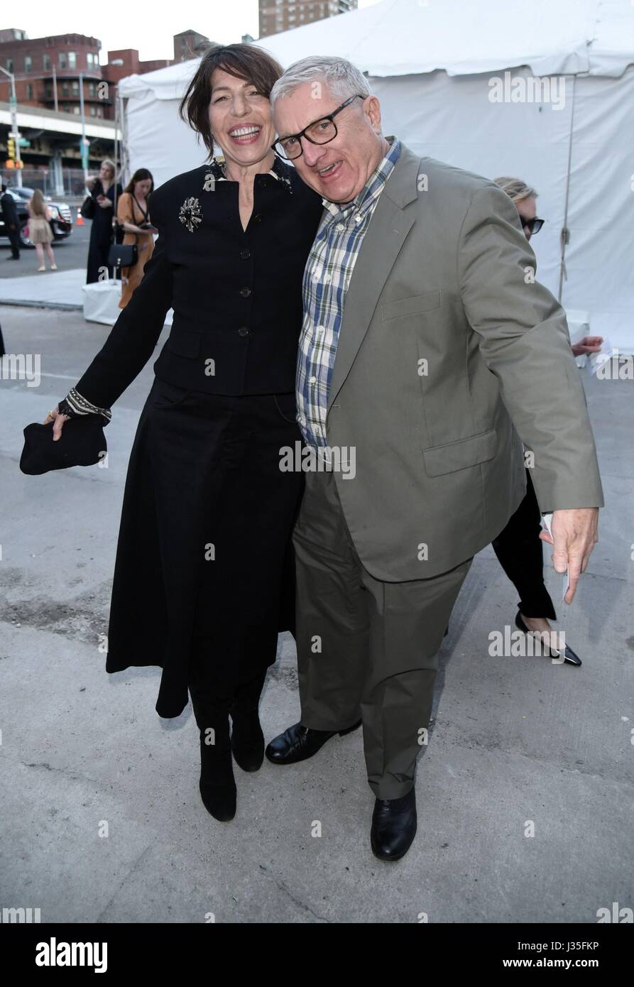 New York, NY, USA. 2nd May, 2017. Lisa Rosen, Walter Robinson at ...