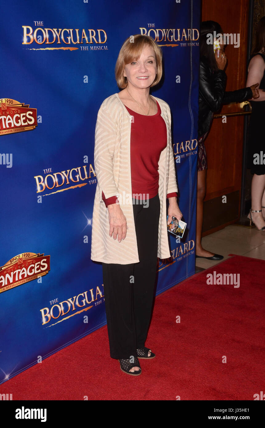 Hollywood, USA. 2nd May, 2017. Cathy Rigby at The Bodyguard premiere at ...