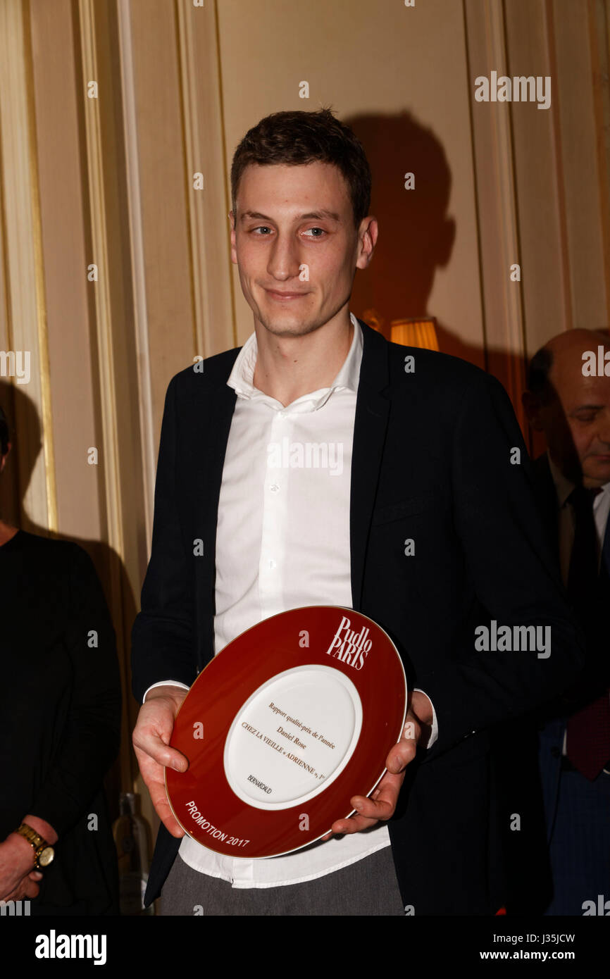 Paris, France. 2nd May, 2017. Daniel Rose (Chez la vieille Adrienne ...