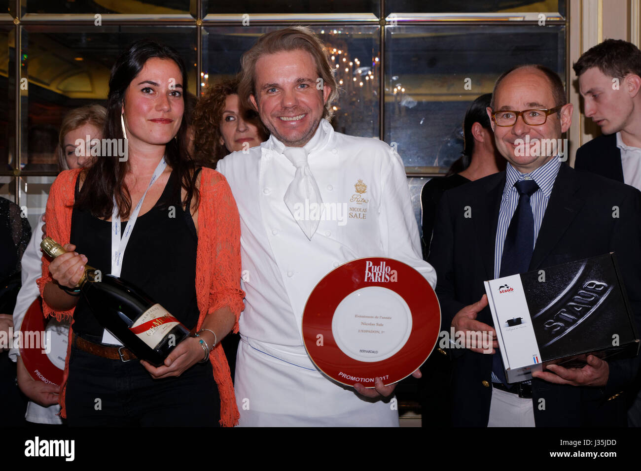 Paris, France. 2nd May, 2017. Nicolas Sale (Ritz Paris - L'espadon ...