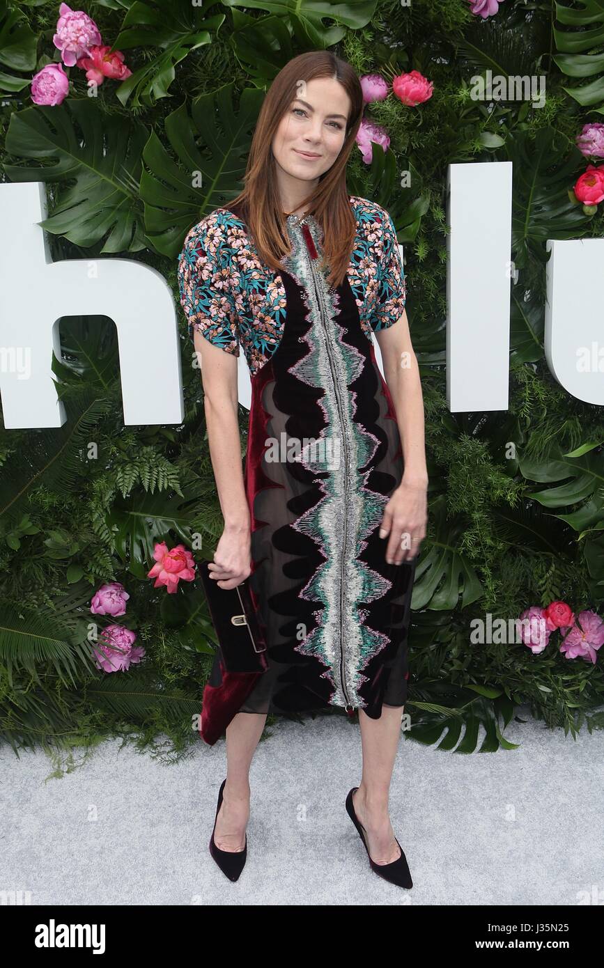 New York, NY, USA. 3rd May, 2017. Michelle Monaghan at Hulu's 2017 Upfront Presentation at La ...