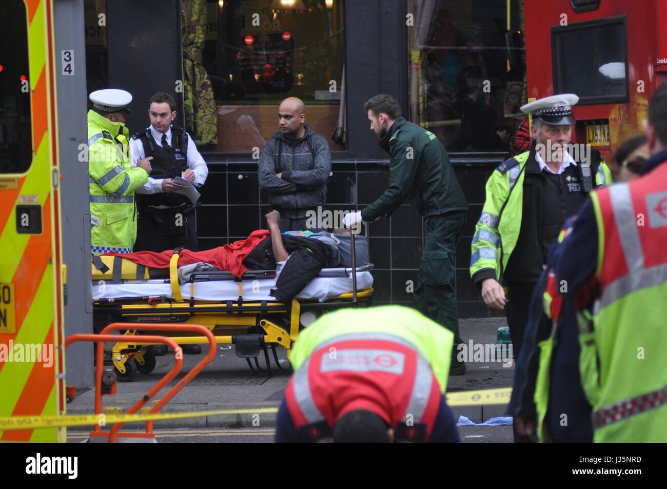 Bleeding wound on a leg hi-res stock photography and images - Alamy