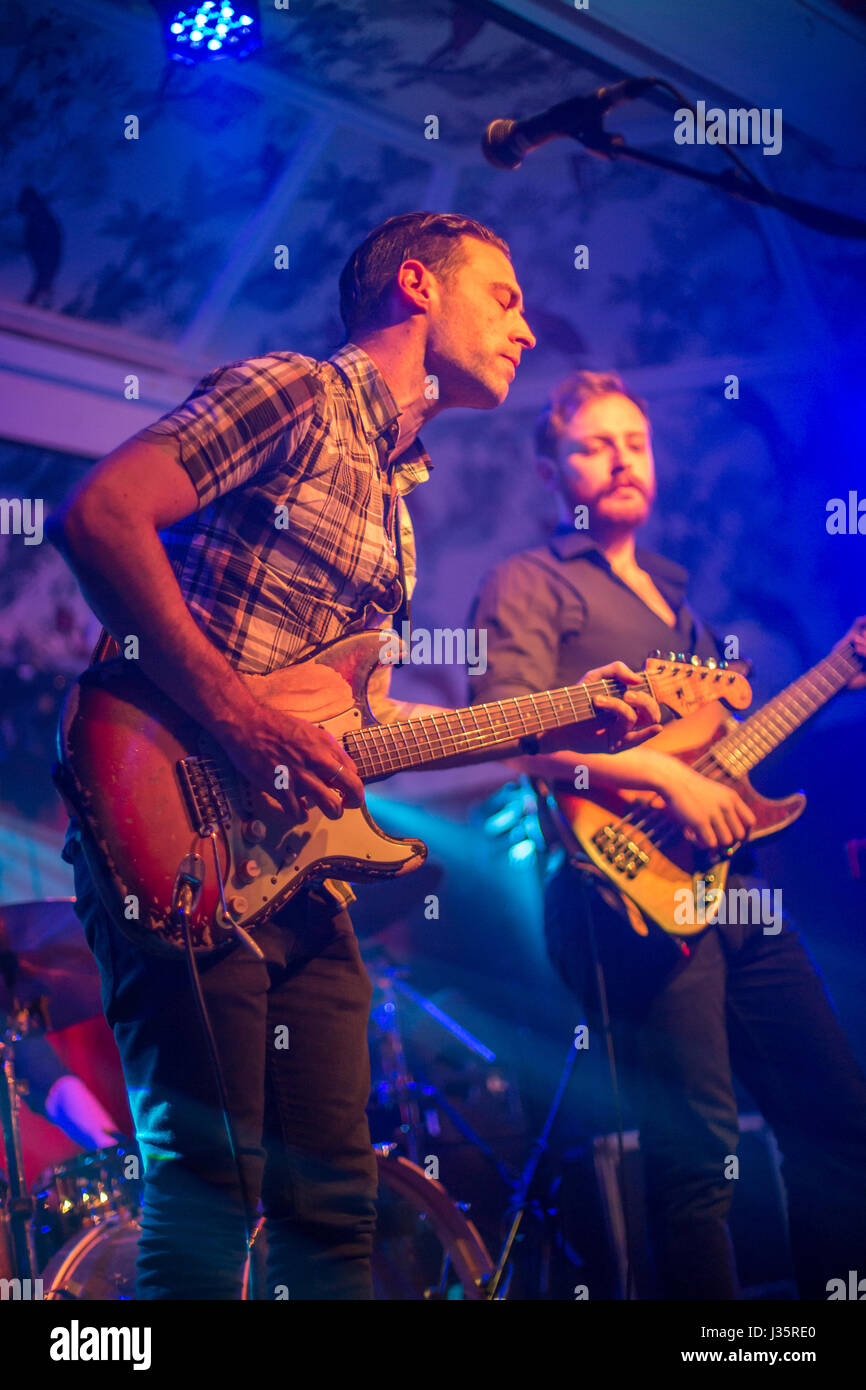 Manchester, UK. 3rd May, 2017. Dan Patlansky performs live at The Deaf ...
