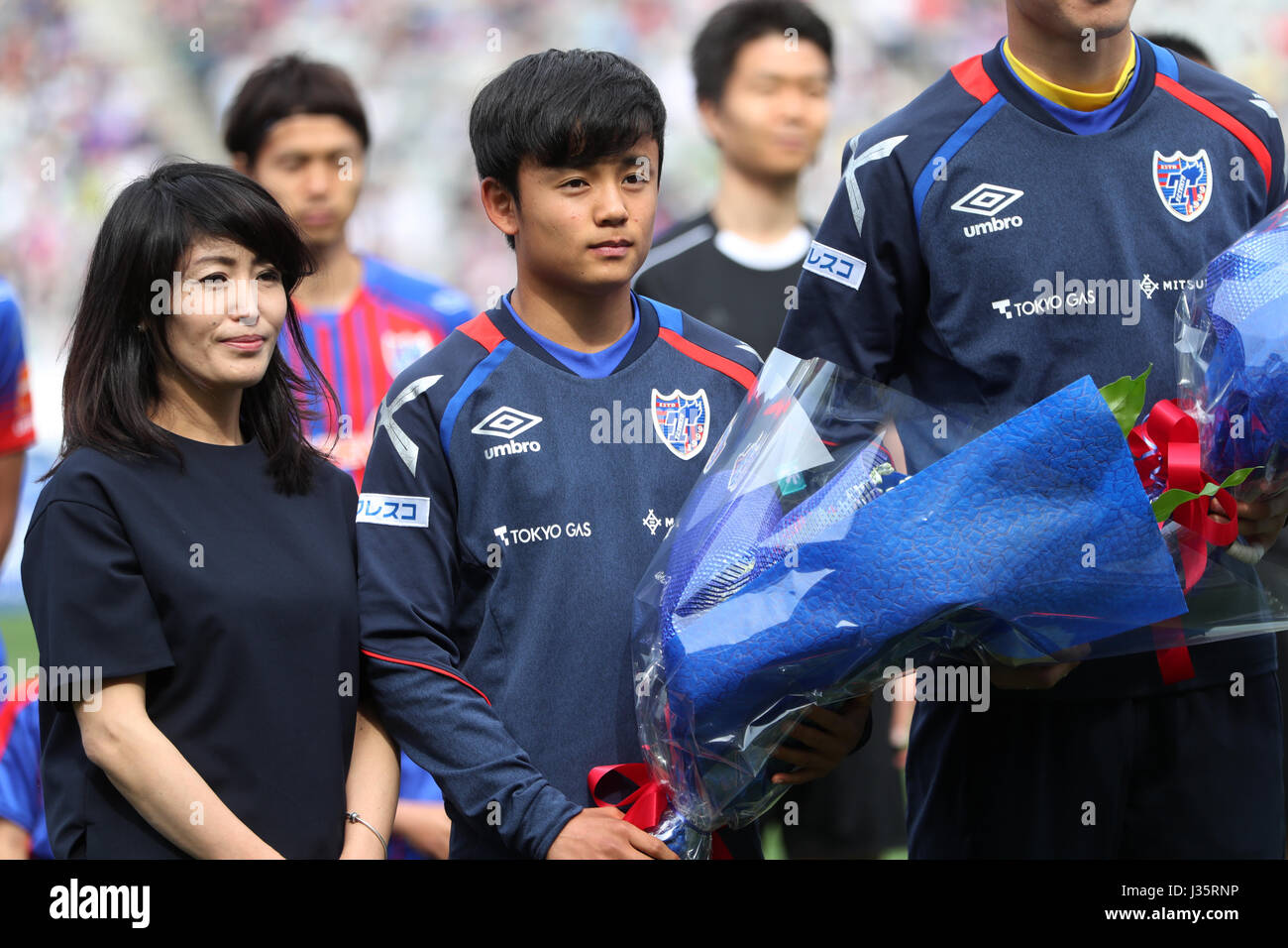 Tokyo, Japan. 3rd May, 2017. Takefusa Kubo (FC Tokyo) Football/Soccer ...