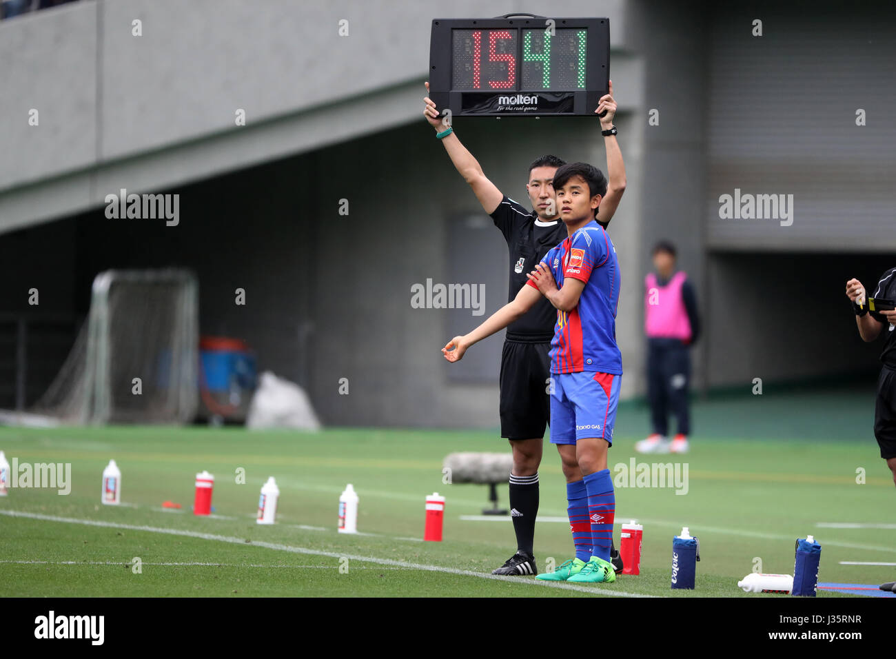 Tokyo, Japan. 3rd May, 2017. Takefusa Kubo (FC Tokyo) Football/Soccer ...