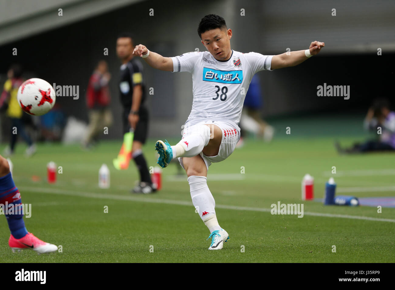 Tokyo, Japan. 3rd May, 2017. Daiki Suga (Consadole) Football/Soccer ...