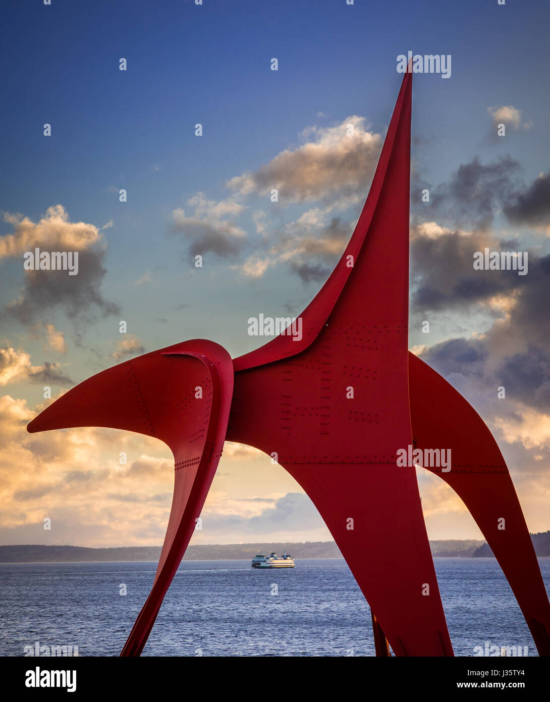 The Olympic Sculpture Park, created and operated by the Seattle Art ...