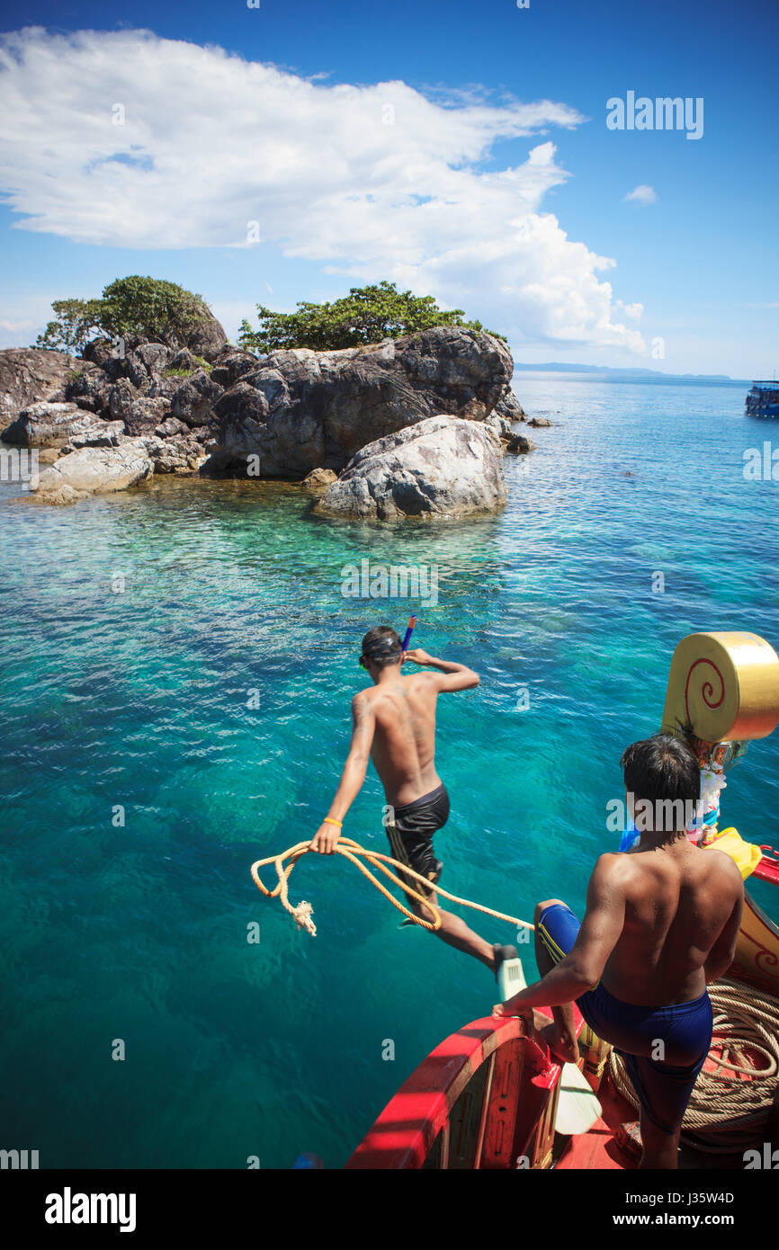 Trat thailand jump hi-res stock photography and images - Alamy