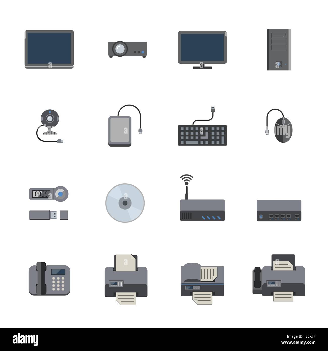 Big disk drive Stock Vector Images - Alamy