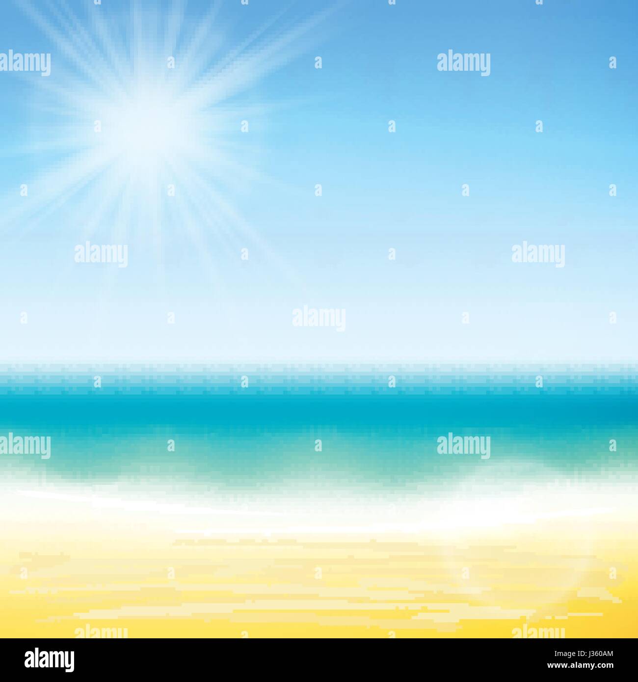 Summer vector background. Summer vector illustration Stock Vector Image ...