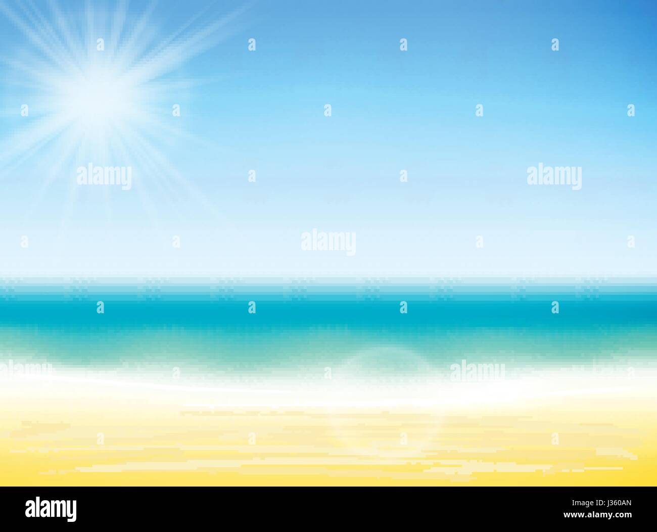 Summer vector background. Summer vector illustration Stock Vector Image ...