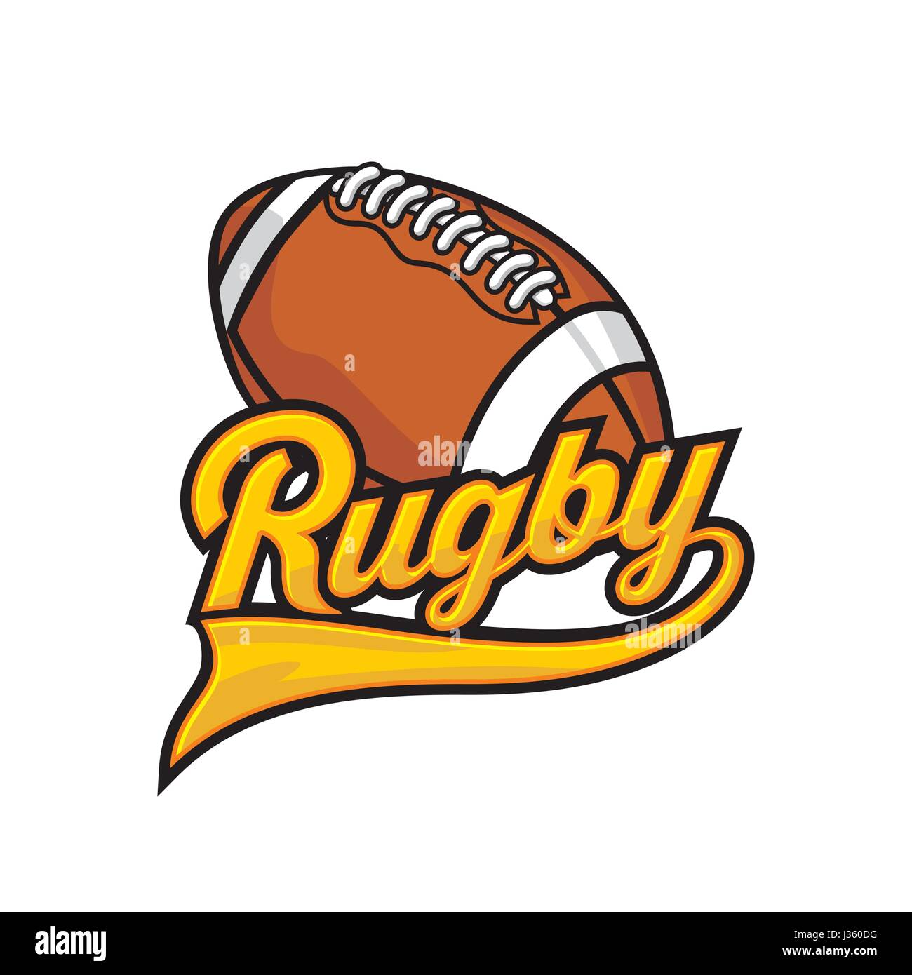 Rugby americano Stock Vector Images - Alamy