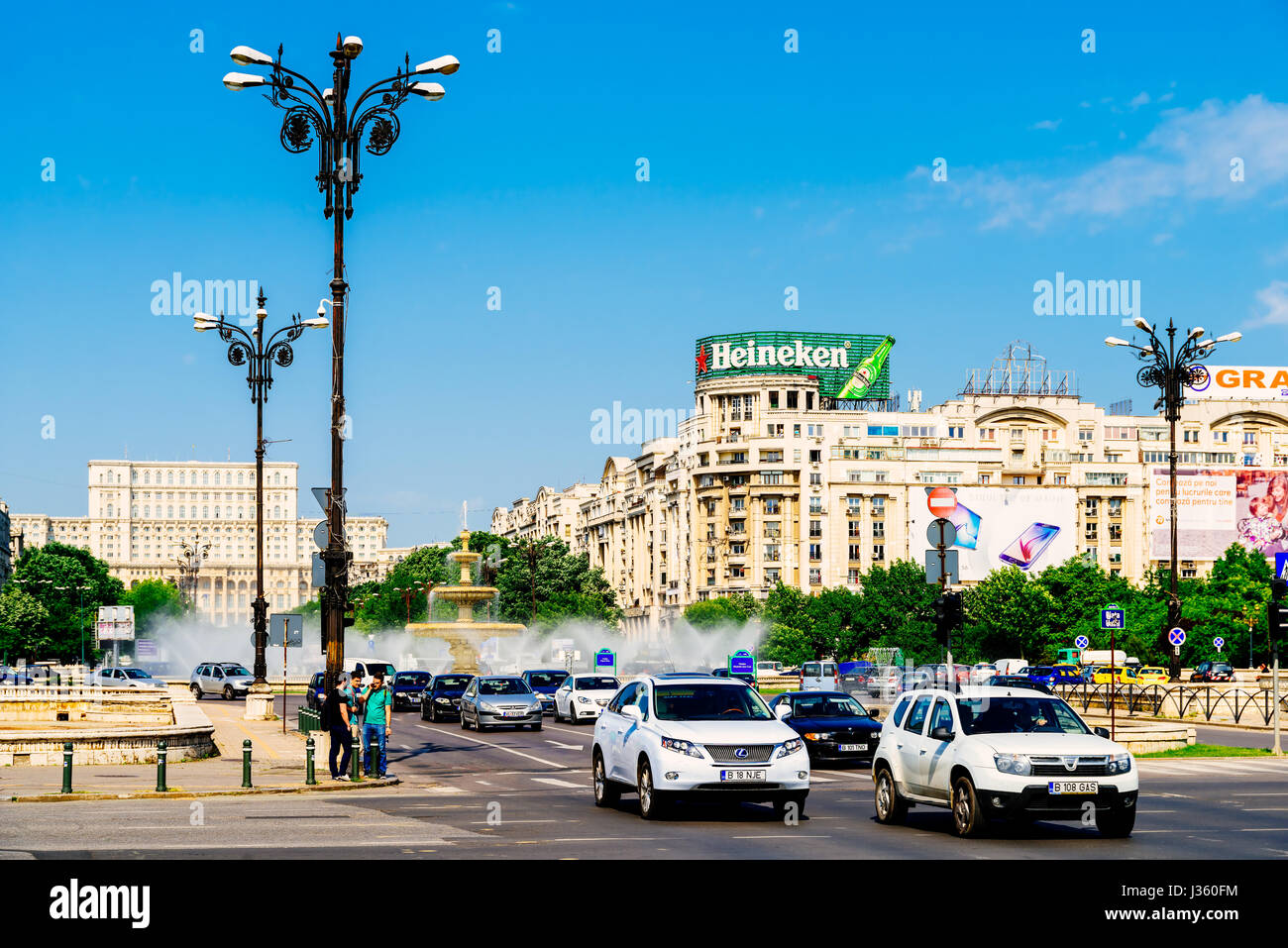 Union boulevard bucharest romania hi-res stock photography and images ...