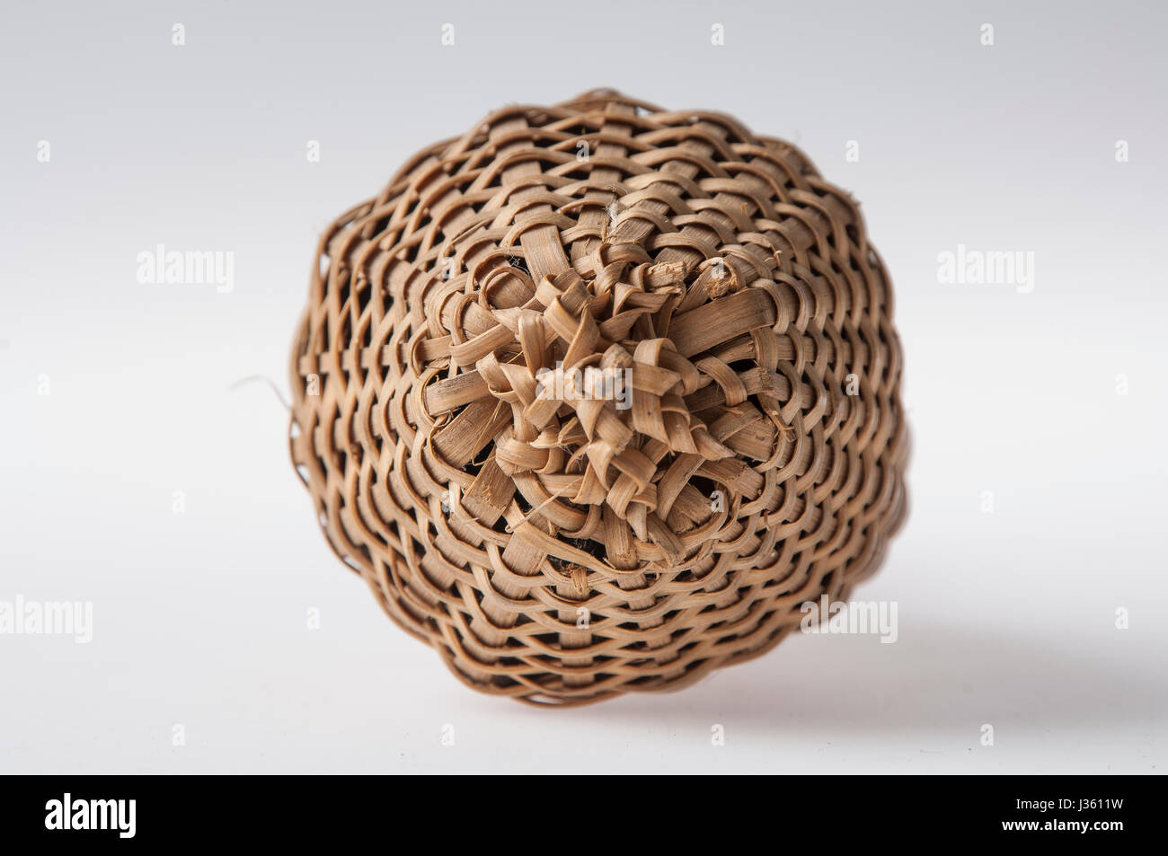 African handmade instrument, rattle isolated on white background Stock ...