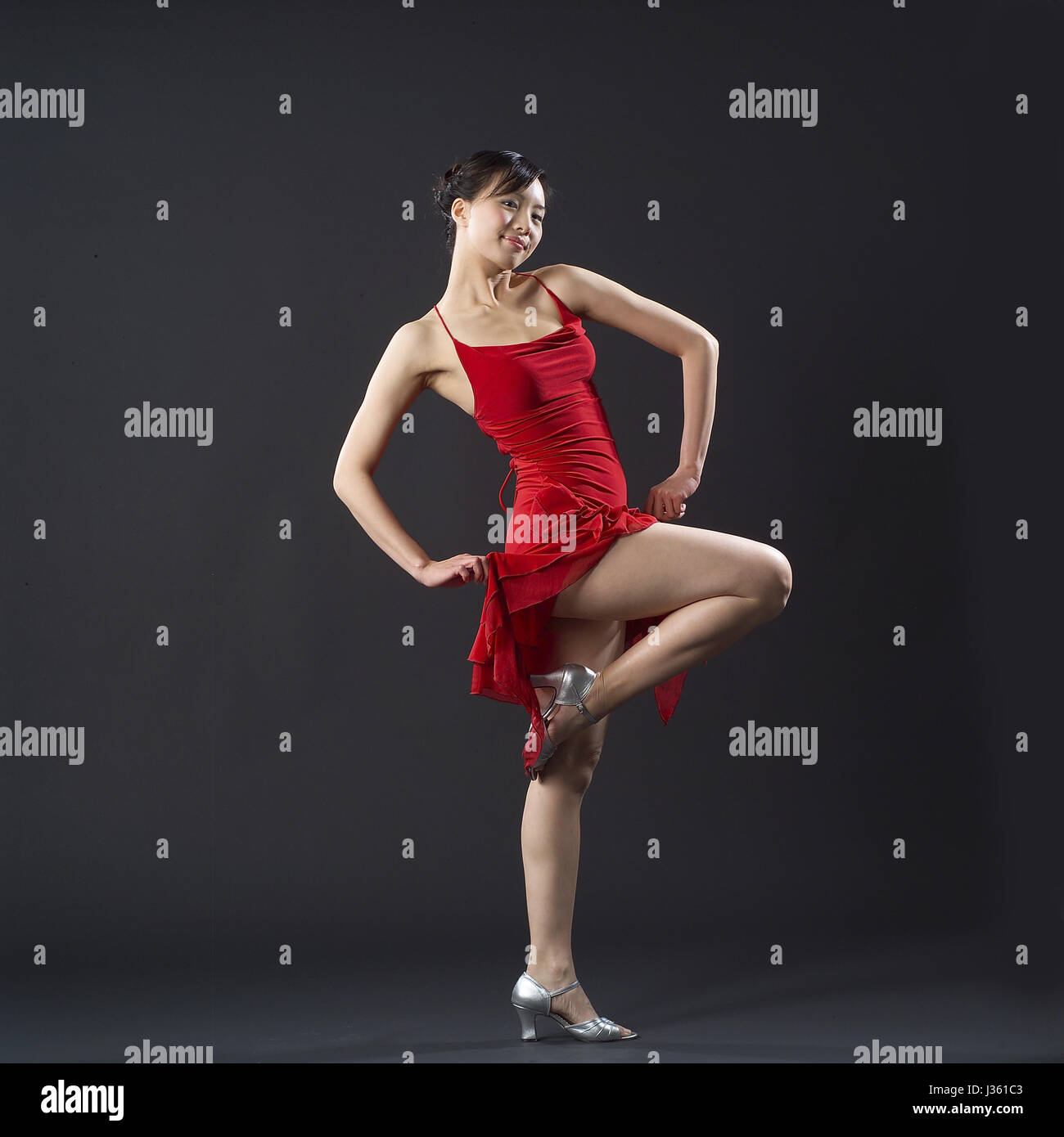 Young asian woman dancing hip hi-res stock photography and images - Alamy