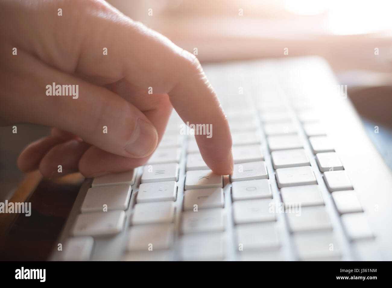 Close Up Of Computer Screen Keyboard Stock Photos & Close Up Of ...