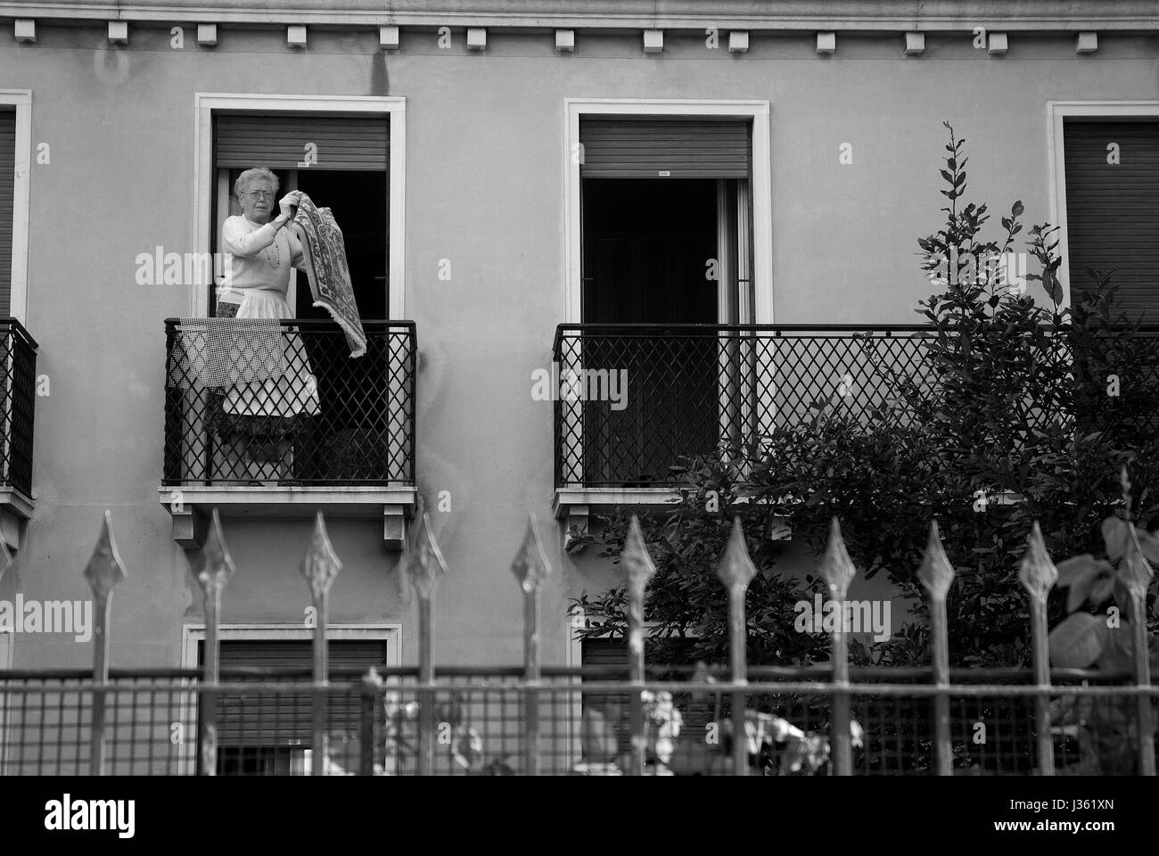 Upstairs street Black and White Stock Photos & Images - Alamy