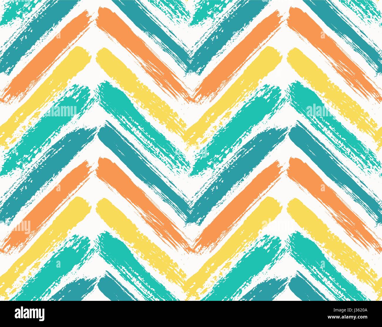 Painted Chevron Pattern Blue Yellow Stock Vector Image & Art - Alamy