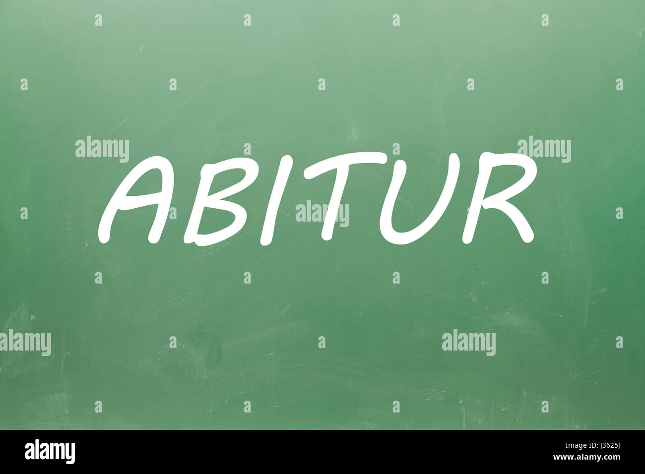 Abitur (high school in german) written on blackboard Stock Photo - Alamy