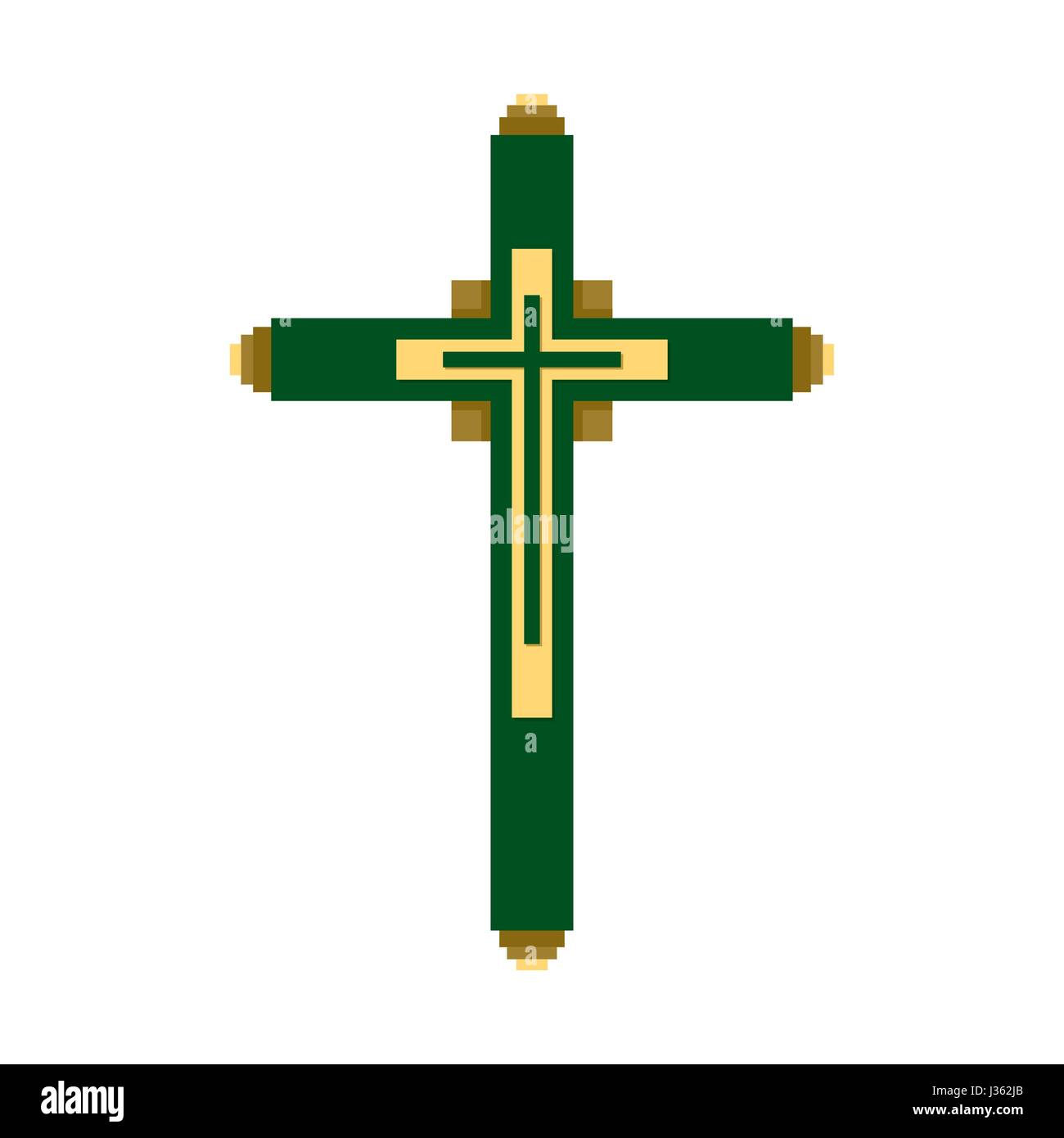 Christian symbol. Cross of the Lord and Savior Jesus Christ Stock ...