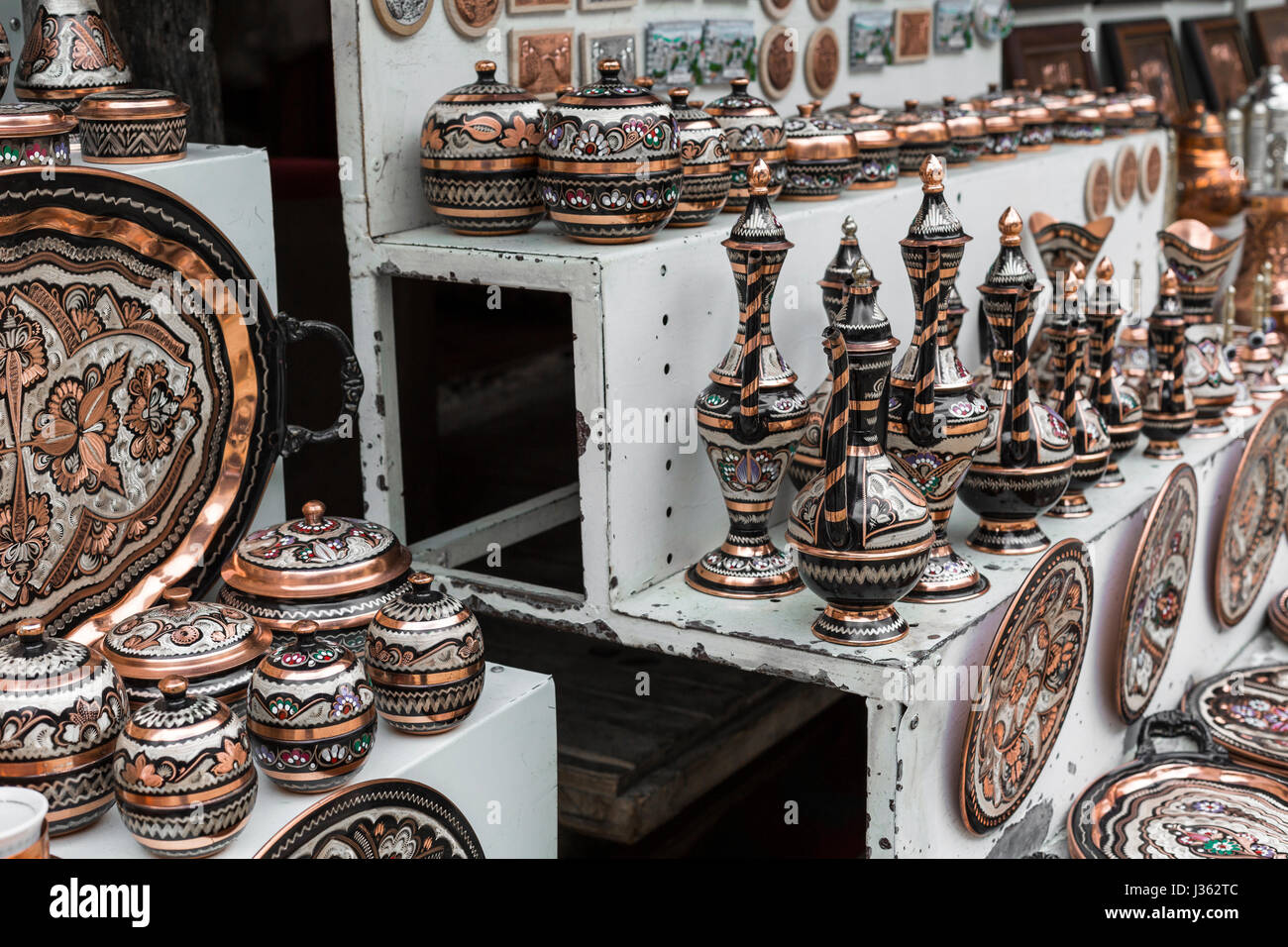Bosnia herzegovina sarajevo souvenirs handicraft hi-res stock ...