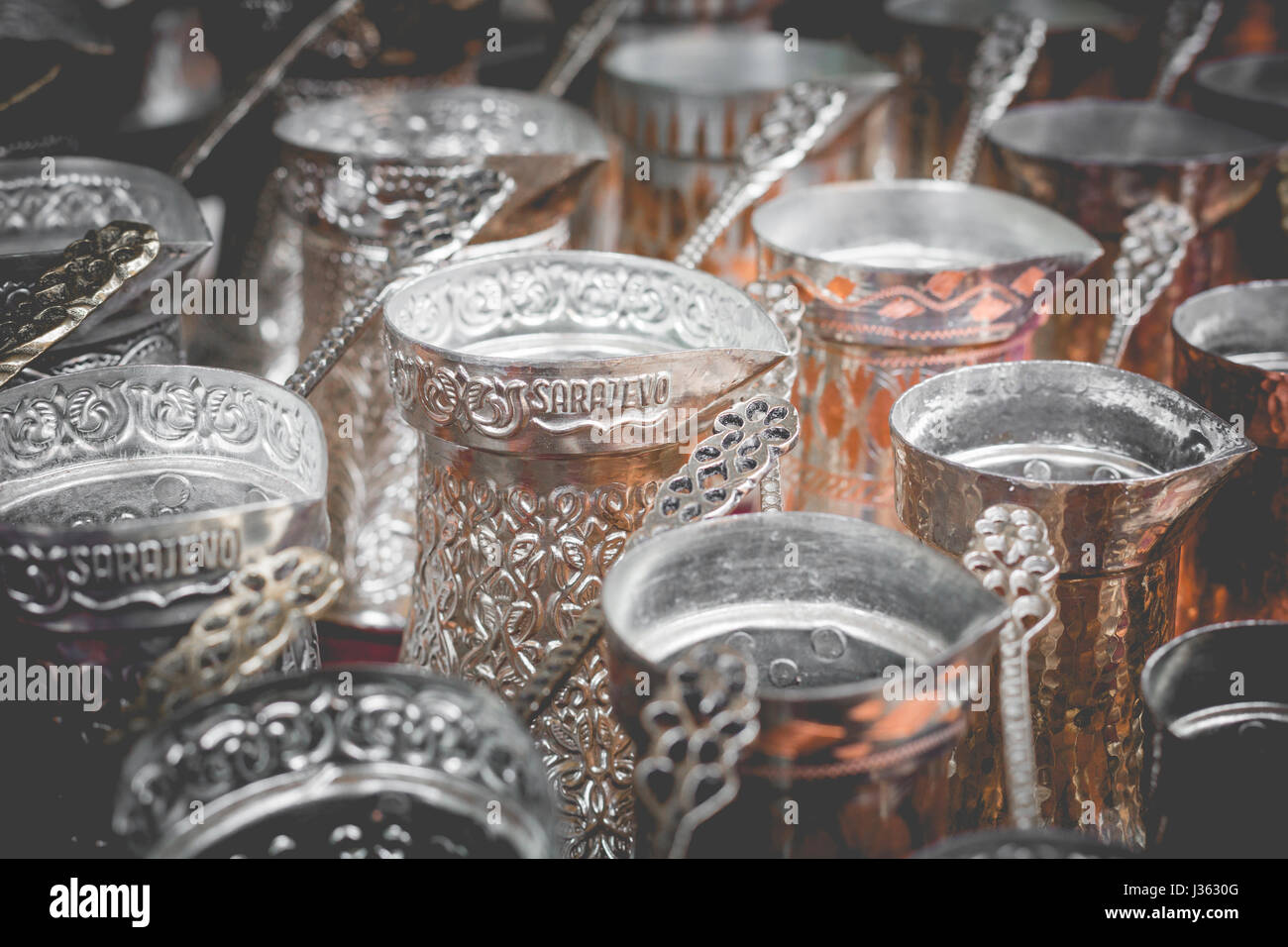 Copper product as souvenir for visitors and tourists in Old Town ...