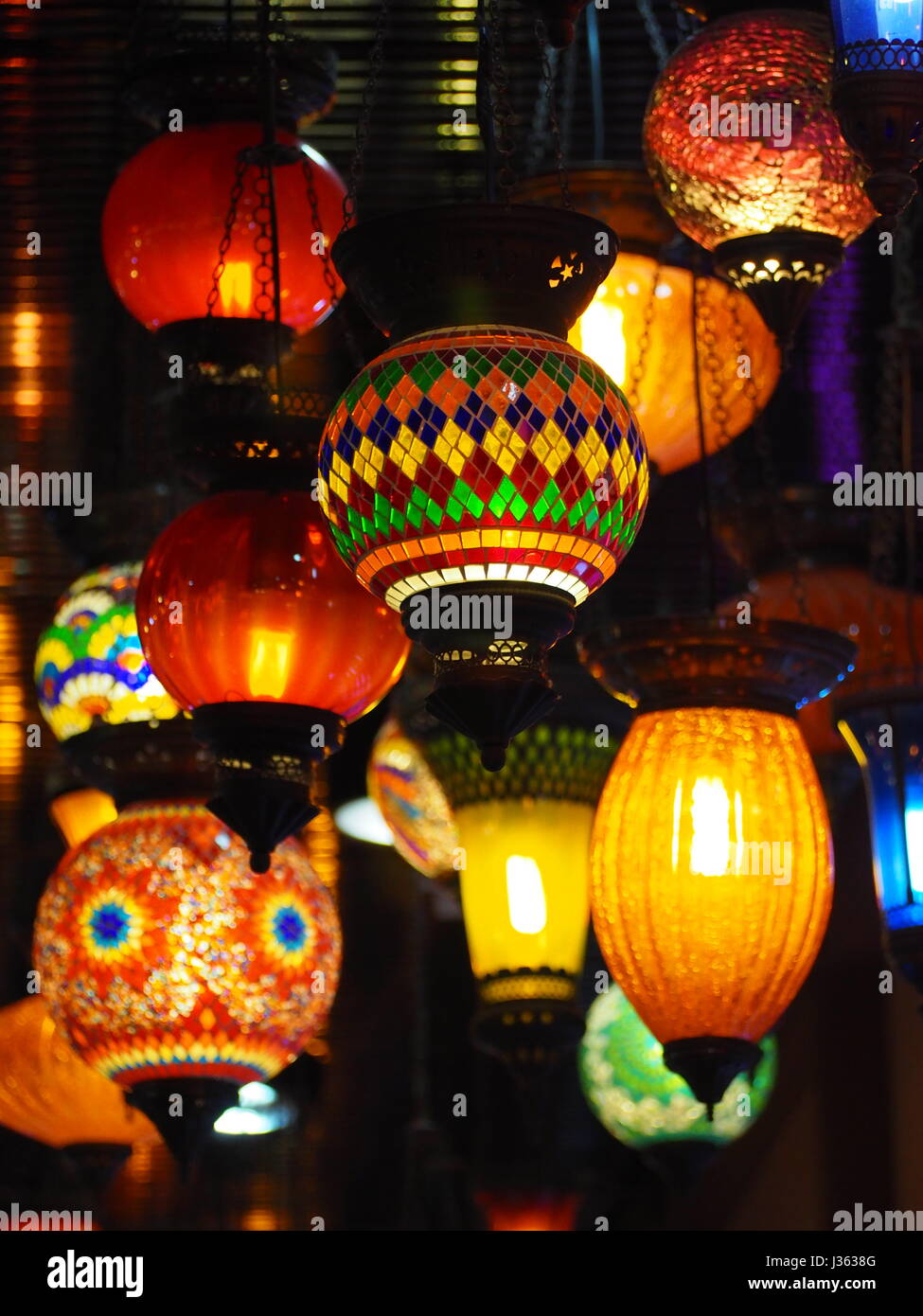 Ceiling light lamp traditional asia style are hanging on for interior ...