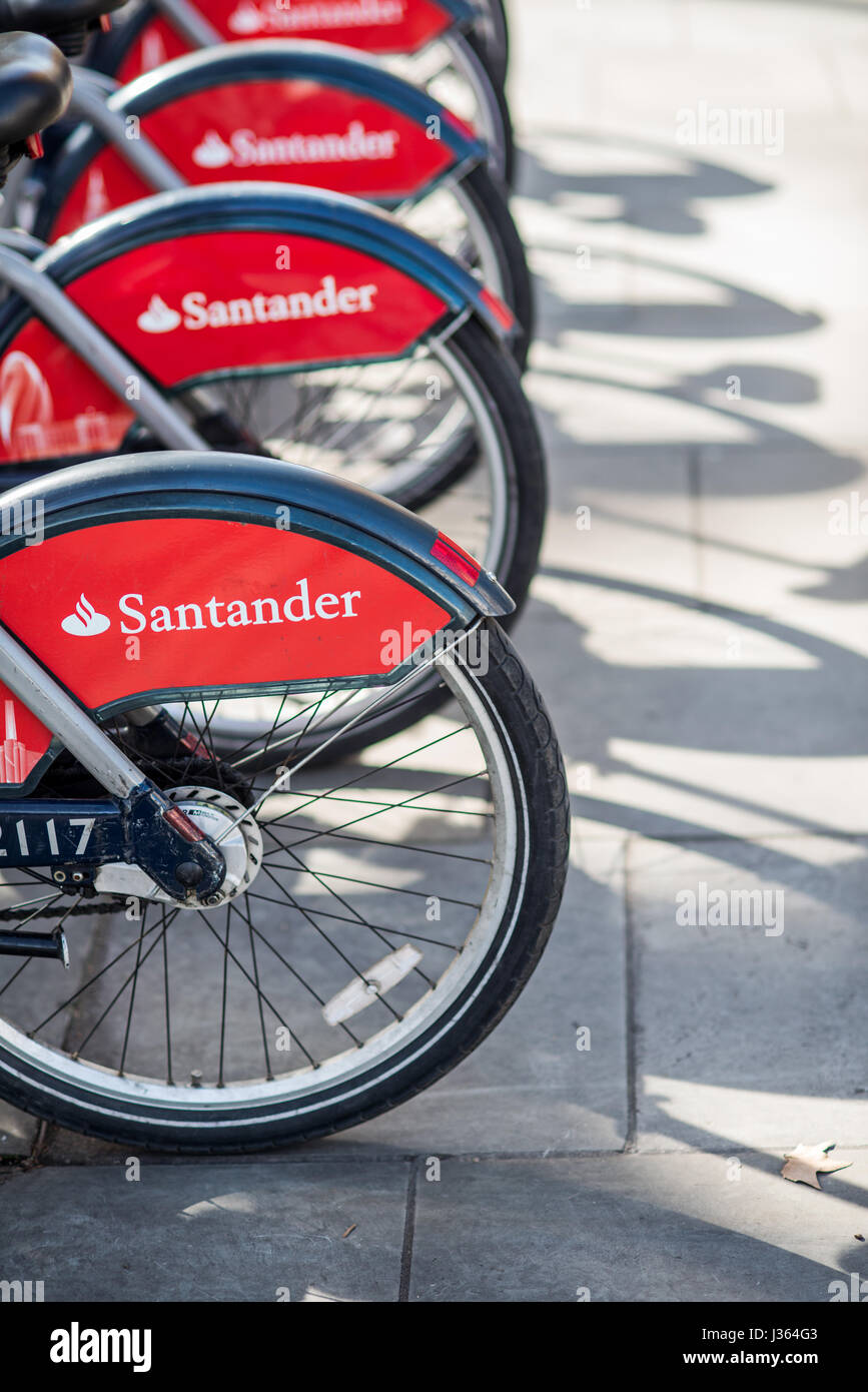 Transport for London Santander Cycles Stock Photo - Alamy