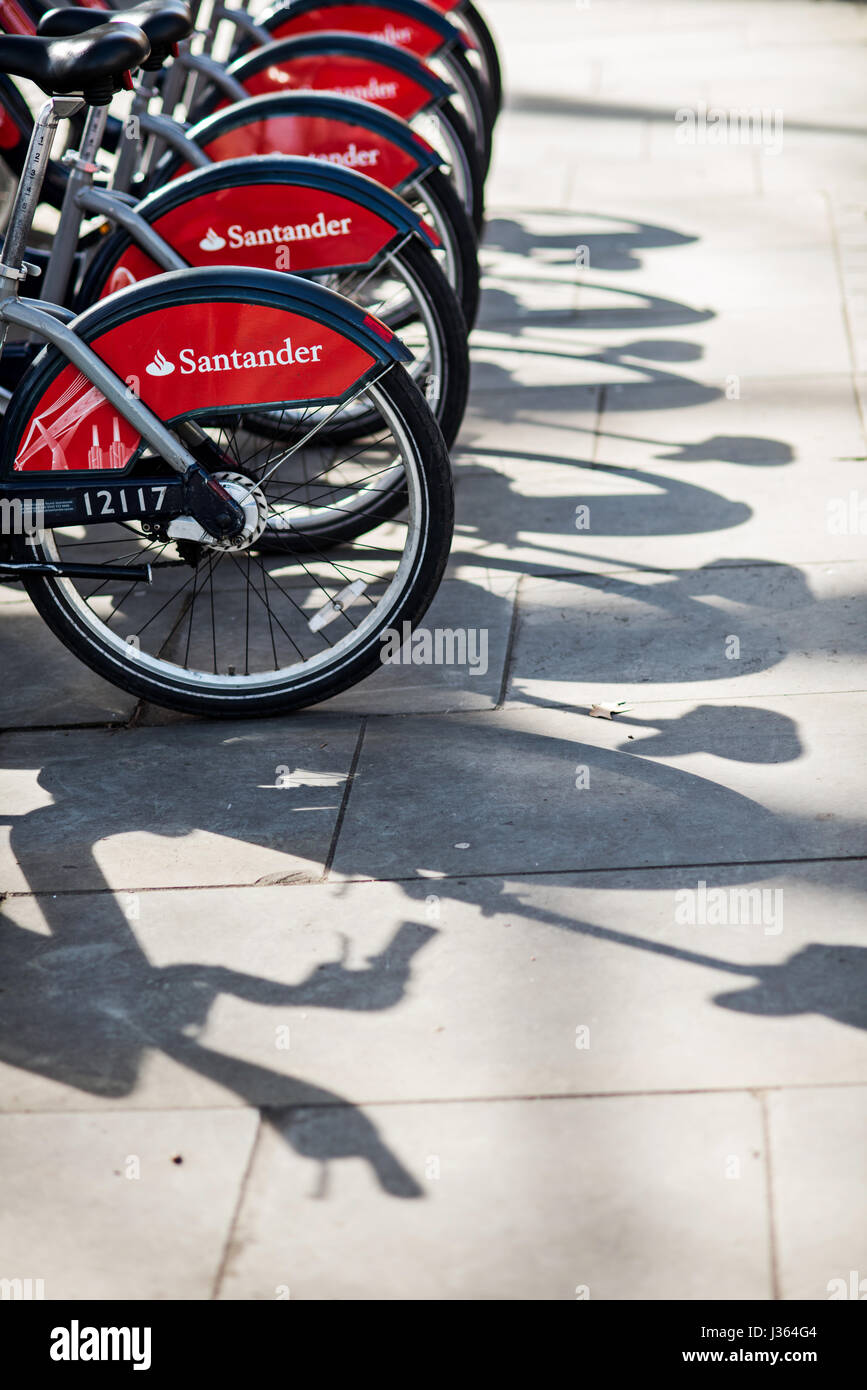 Transport for London Santander Cycles Stock Photo - Alamy