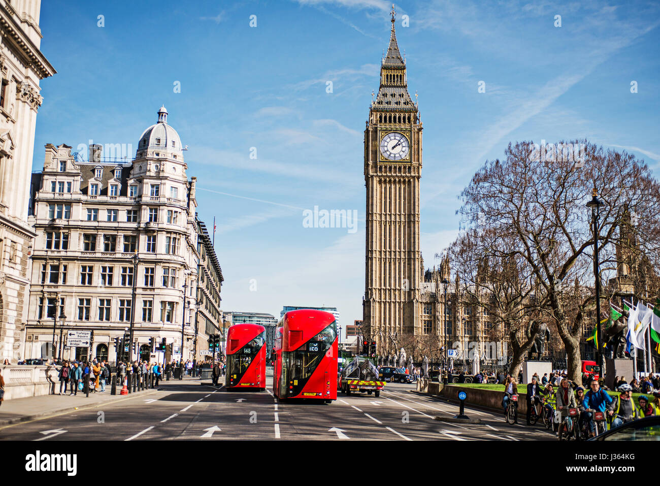 Big Ben Parliament Square London Stock Photo - Alamy