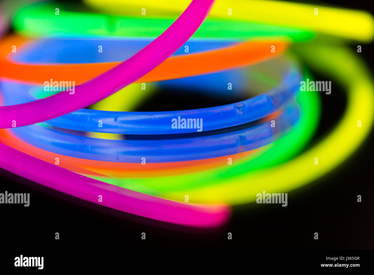 colorful neon light fluorescent disco bright ultraviolet Stock Photo ...