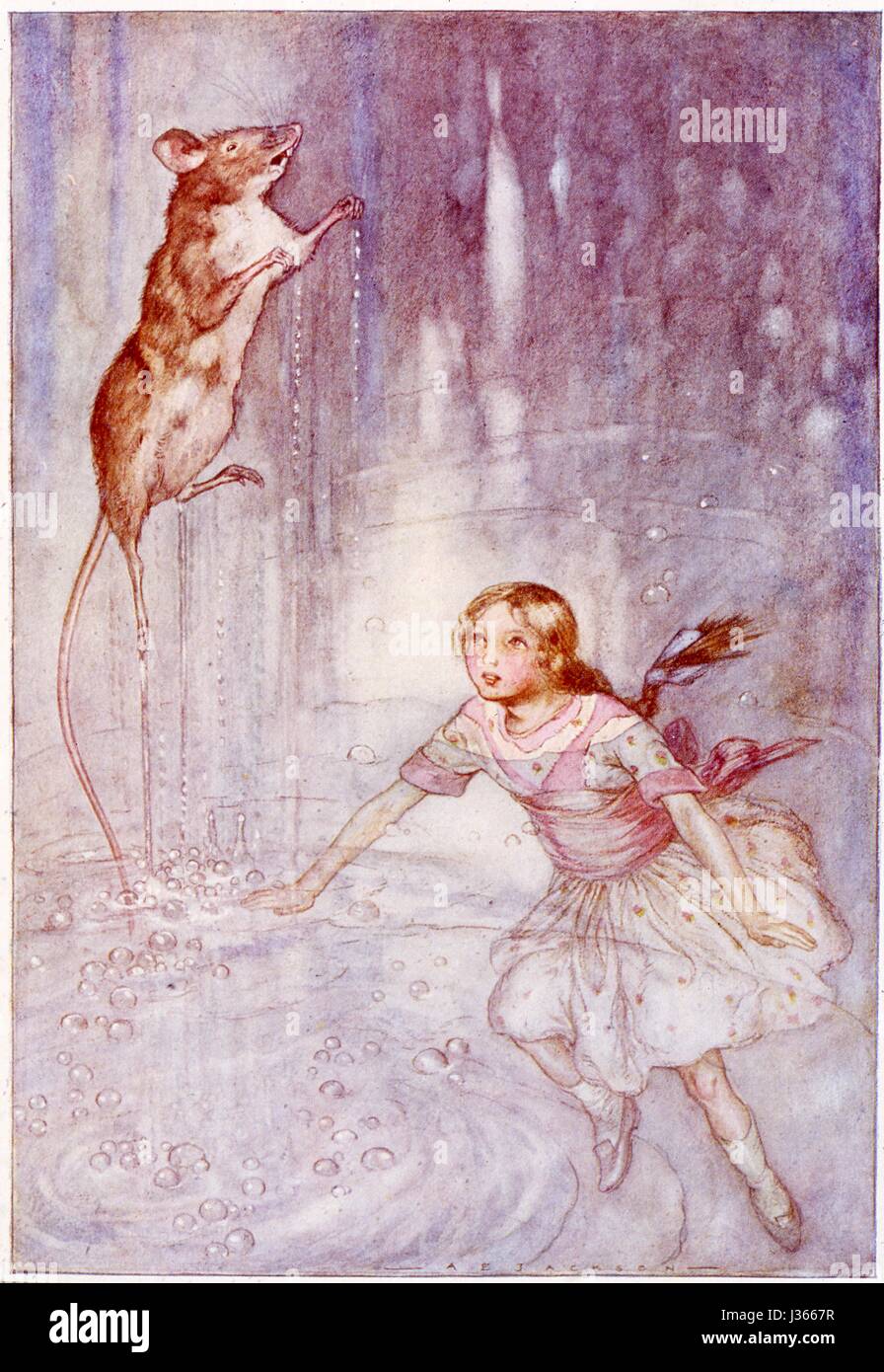Illustration by A.E. Jackson Alice's Adventures in Wonderland, by Lewis ...