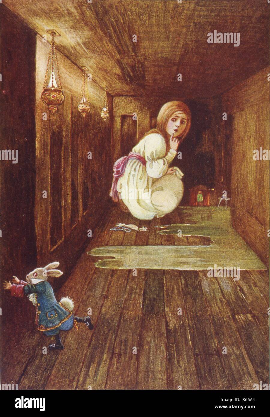 Illustration by Millicent Sowerby Alice in Wonderland, by Lewis Carroll ...