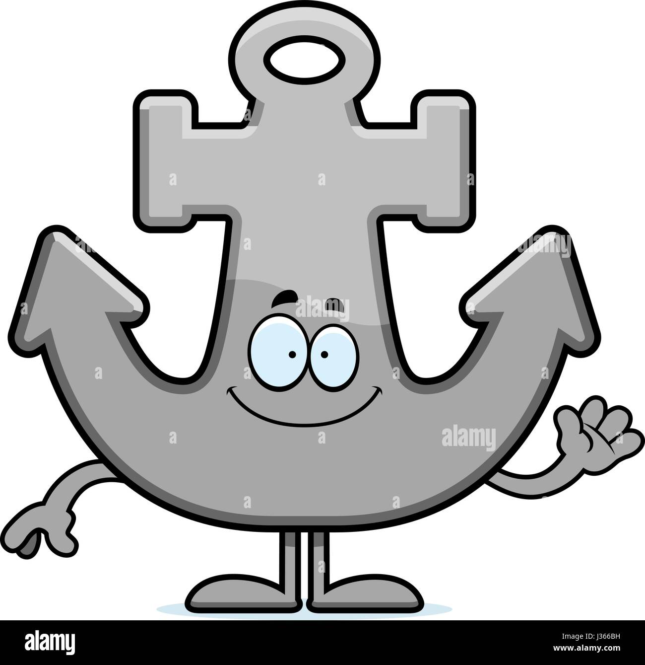 Anchor clip art Stock Vector Images - Alamy