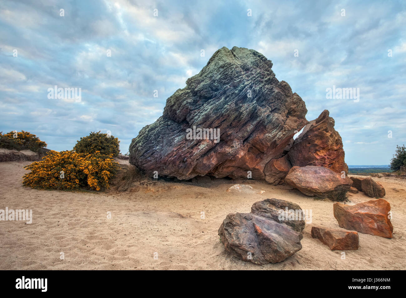 Agglestone Rock, Purbeck, Studland, Dorset, England Stock Photo - Alamy