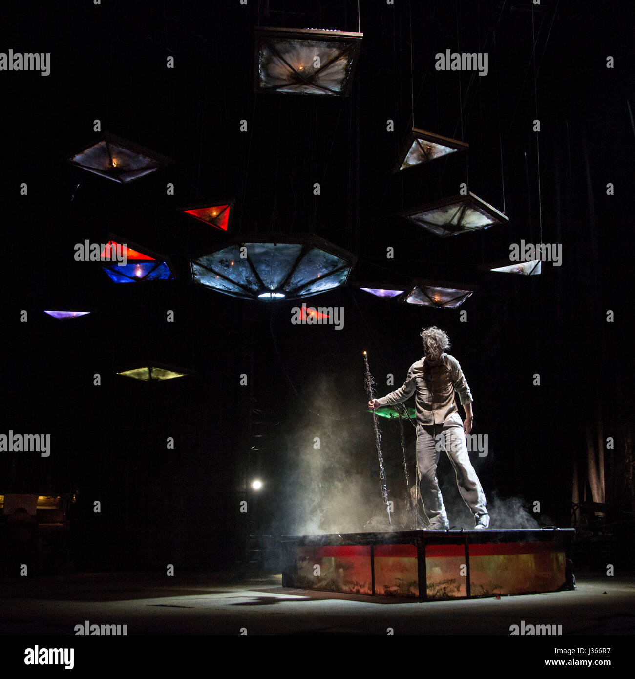 London, UK. 3 May 2017. Pictured: James Thierree. James Thierree, one ...