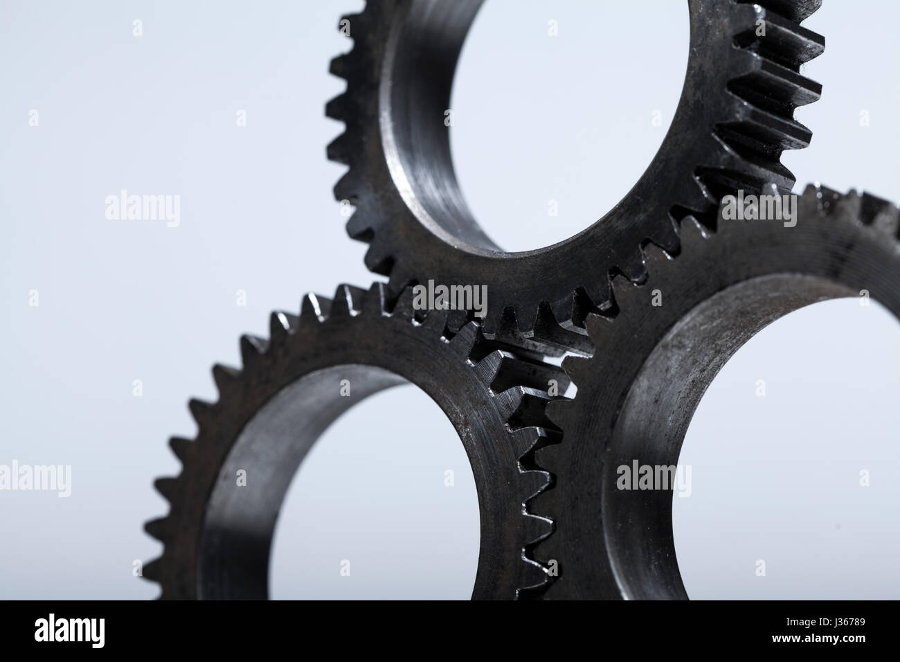 Stacked Machine Gears Stock Photo - Alamy