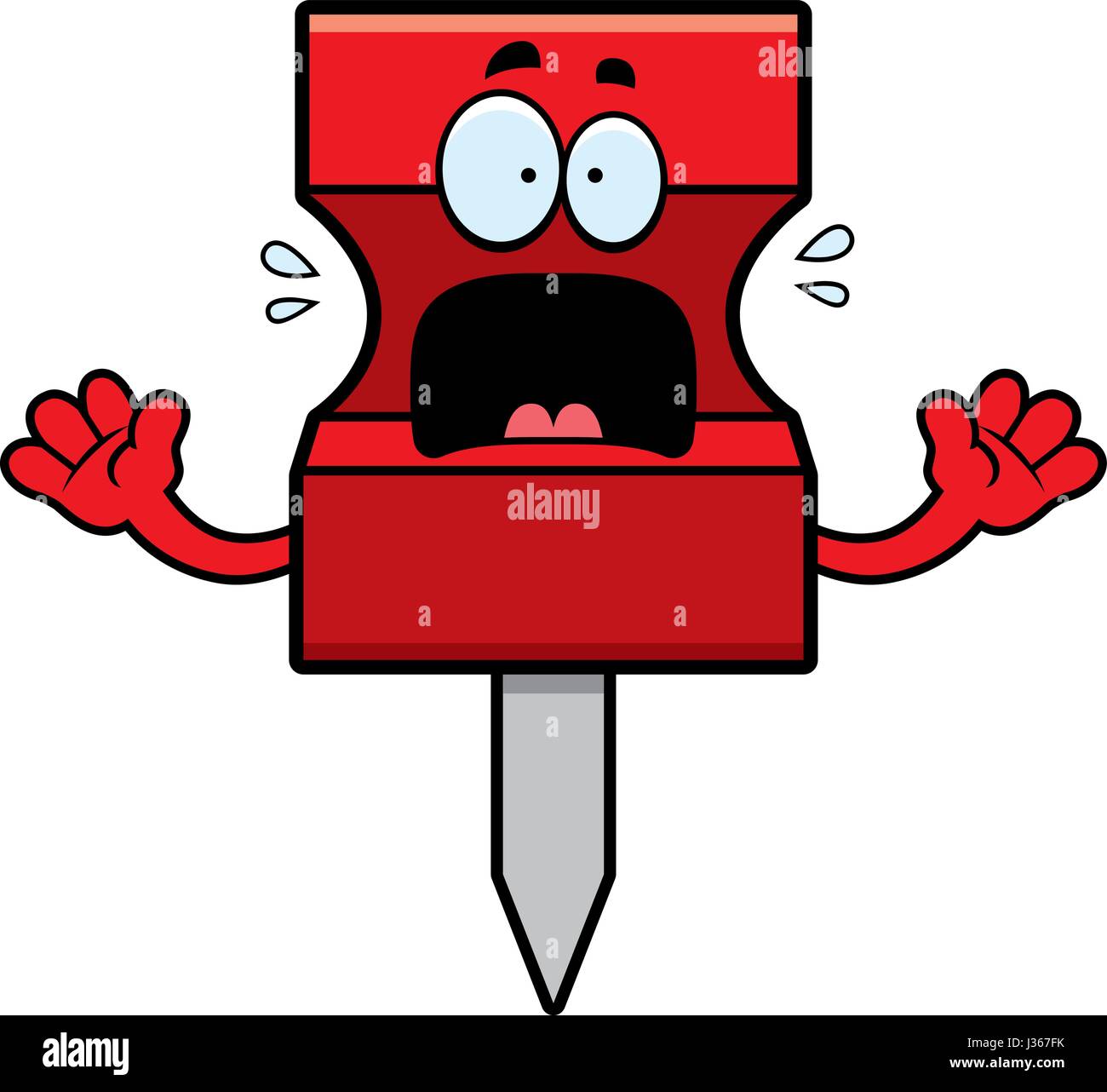Push panic Stock Vector Images - Alamy