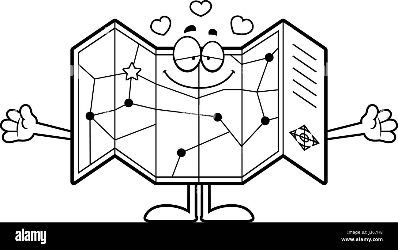 Map Clipart Black And White