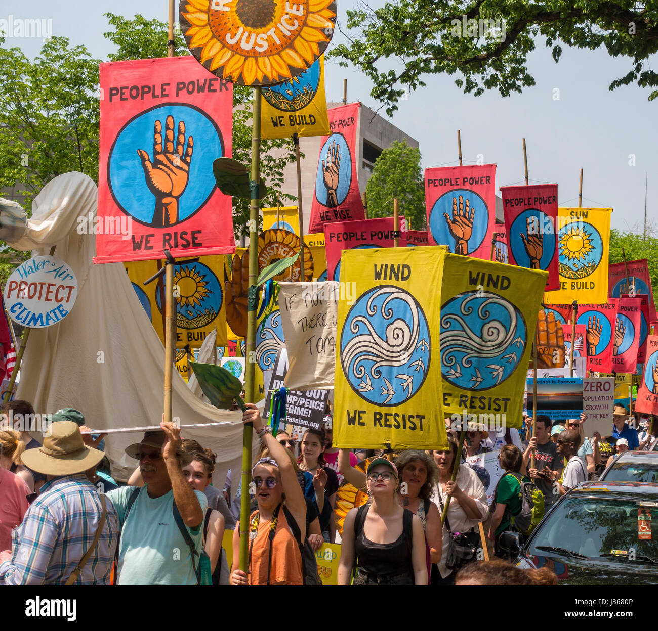 Climate protest signs hi-res stock photography and images - Alamy