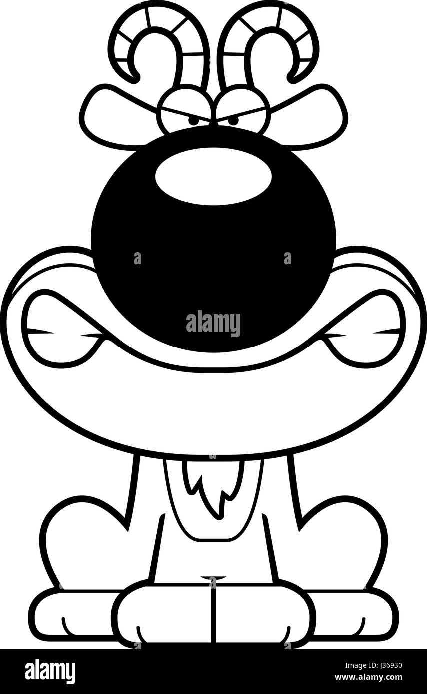 Mad goat Stock Vector Images - Alamy
