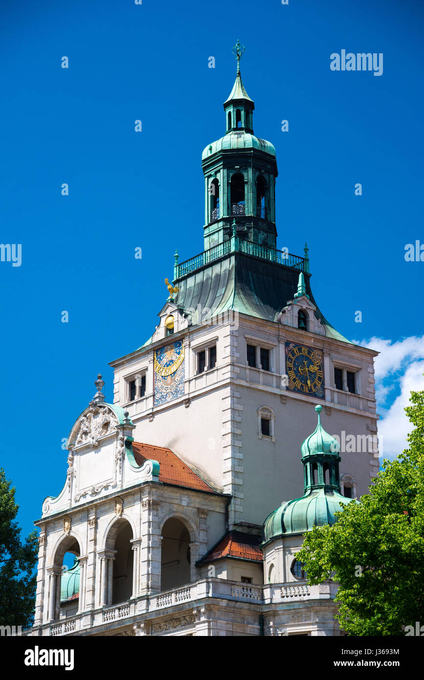 View of the Bavarian National Museum in Munich, Germany Stock Photo - Alamy