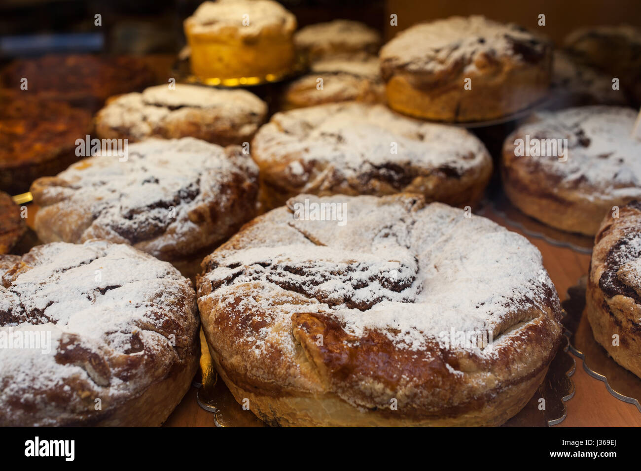 View of traditional Veronese cake called Torta Russa Stock Photo - Alamy