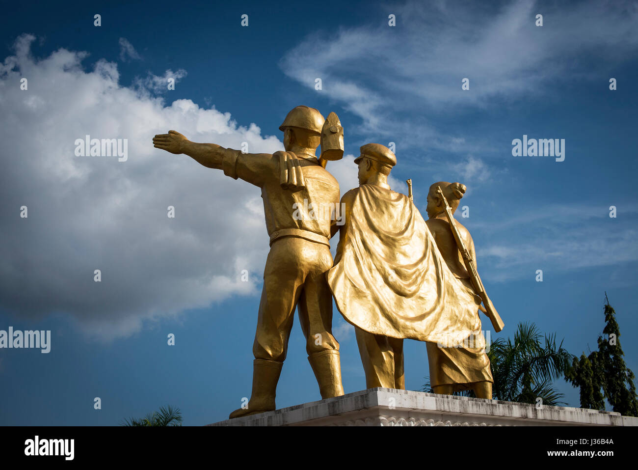 Defense Museum, Vientiane Stock Photo - Alamy