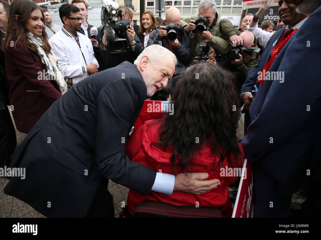 Labour leader Jeremy Corbyn on the general election campaign trail ...