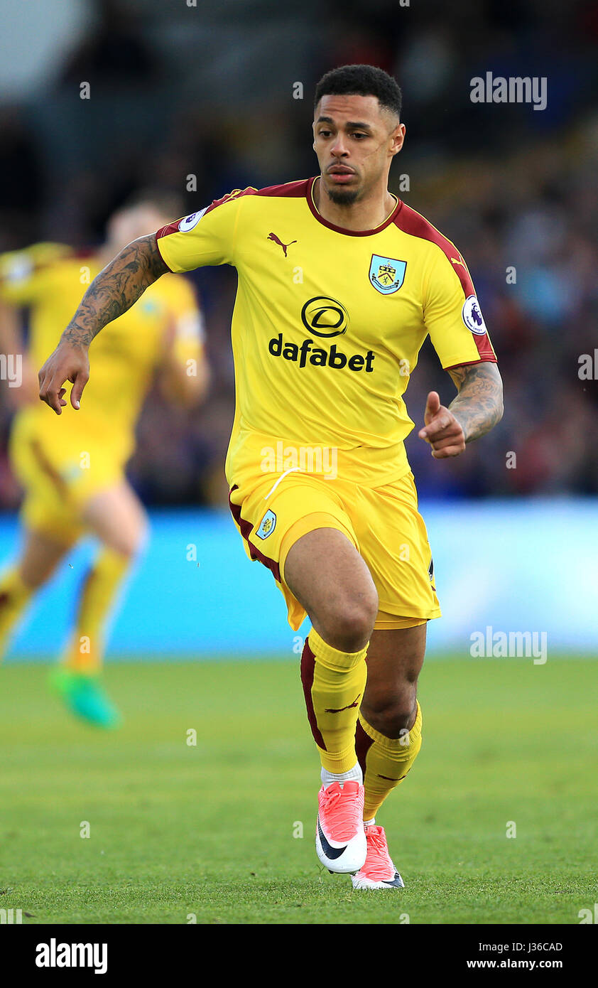 Burnley's Andre Gray Stock Photo - Alamy