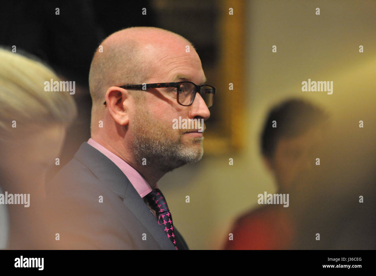Ukip leader Paul Nuttall in Westminster, London at the Ukip policy ...