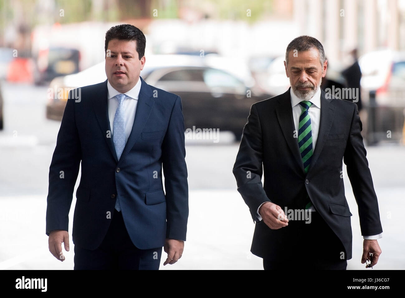 Politicians spotted at the BBC Broadcasting House in Central London ...