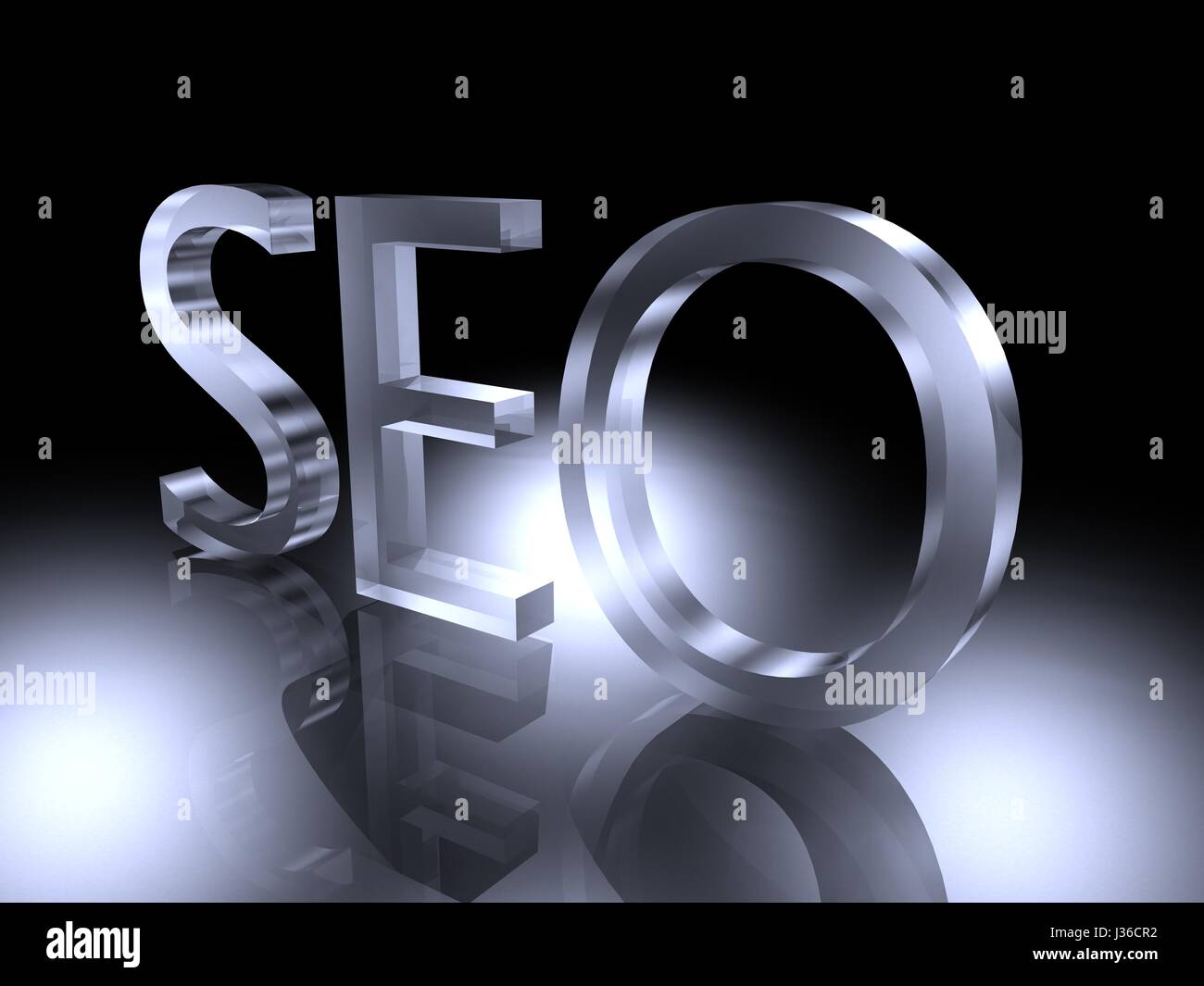 SEO Search Engine Optimization in 3d rendered Stock Photo - Alamy